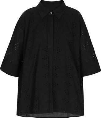 Dreimaster Dreimaster Bluse Frauen Schwarz