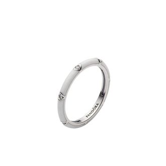 Pandora ME Steine & Emaille Ring - - Accessories - Damen - Grau - 48 MM