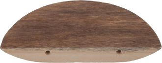 NUOBESTY Wandregal aus Holz Schwebendes Regal 27cm Kleines Aufbewahrungsregal für Wohnzimmer Küche Mehrschichtiges Wandboard ohne Bohren Belastbarer Holzträger