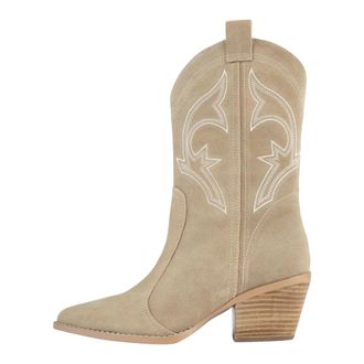 L37 Cowboy Stiefel - - Shoes - Damen - Beige - 39 EU