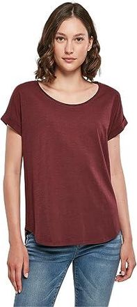 Build Your Brand Femme Long pour T-Shirt, Cerise, XL EU