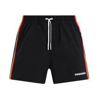 Dsquared2 Herren, Bademode, Schwarzk, SGr&ouml;&szlig;e