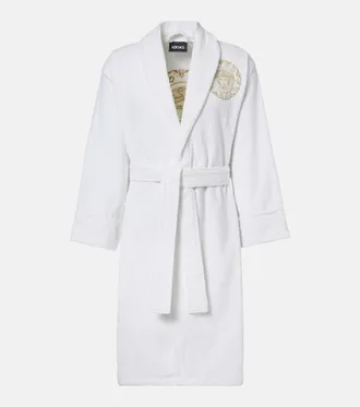Versace Bademantel Medusa Gala aus Baumwollfrottee