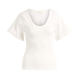 By Malene Birger Femme, Tops, Blanc, Taille: 40 FR Lunai T-Shirt