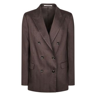 Tagliatore Femme, Vestes, Brun, Taille: 38 FR Donna Over Blazer