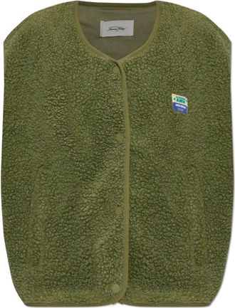 American Vintage Femme, Vestes, Vert, Taille: 36/38 FR Hoktown Vest