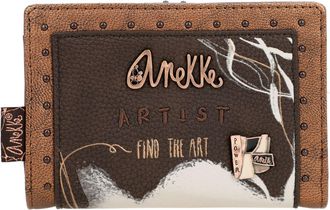 Anekke Nature Shod? Flexible RFID Wallet M Brown