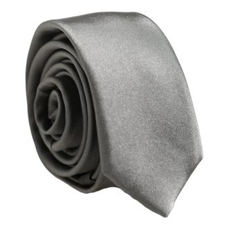 Dolce & Gabbana 4 cm Seidenkrawatte - - Accessories - Herren - Grau - ONE SIZE