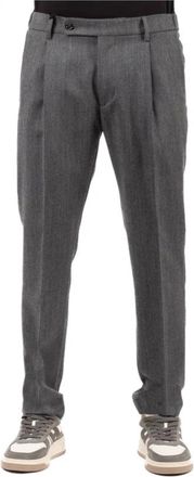 Berwick 1707 Homme, Pantalons, Gris, Taille: S Pantalone Berwich