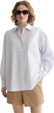 Scotch & Soda Damen Shirt Core Girlfriend Poplin Shirt, Shirting Blue,38