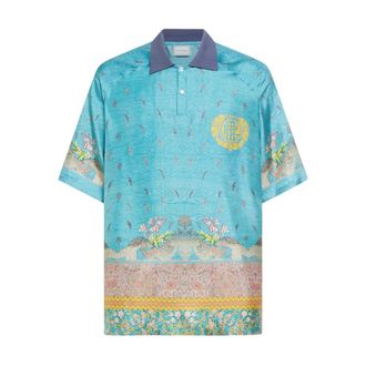 Pierre-Louis Mascia Homme, Tops, Bleu, Taille: XS Polo Aloe