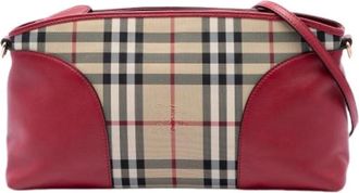 Burberry Pre-owned Chichester Crossbody - Femme - Pre-owned - Rouge - Taille: ONE Size