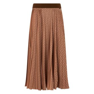 Herno Langer Faltenrock - - Skirts - Damen - Braun - L