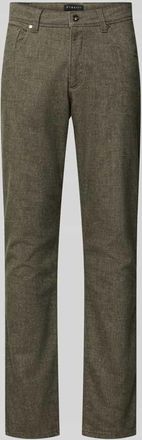 Bugatti Regular Fit Hose aus Baumwoll-Mix mit Viskose-Anteil Modell Cordoba