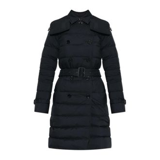 Burberry Manteau matelass&eacute; Audley - Femme - Manteaux - Noir - Taille: 38 FR