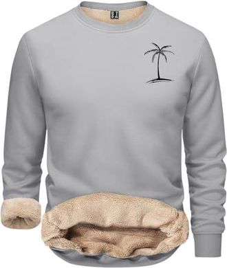 Generic Sweat à capuche en peluche confortable pour homme - Sweat à manches longues pour homme - Imprimé 2D - Sweat-shirt dextérieur pour la vie quotidienne -