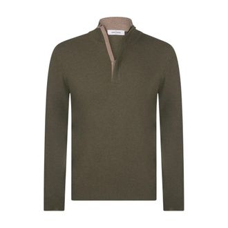 Gran Sasso Herren, Strickwaren, Gr&uuml;n, MGr&ouml;&szlig;e