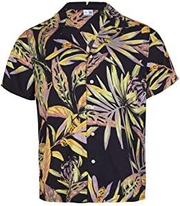 O'Neill T- Shirt imprimé Chemise, 39033 Black Tropical Flower, X XX-Large Homme