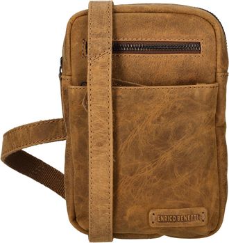 Enrico Benetti Damen Crossbody tas Leather 89000010, Camel