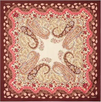 Valentino Bedrucktes Tuch aus Seiden-Twill