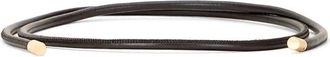 Oltre Tubular Echtleder G&uuml;rtel - - Accessories - Damen - Braun - L/XL