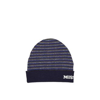 Missoni Caps & M&uuml;tzen - Textured Knit Wool Hat With Ribbed Trims - Gr. ONE SIZE - in Grau - f&uuml;r Damen