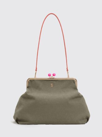 Twin-Set Clutch Myfo en m&eacute;lange de coton