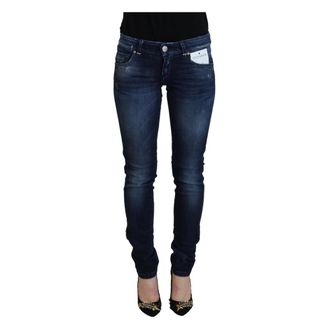 Acht Low Waist Slim Fit Denim Jeans - - Jeans - Damen - Blau - W26