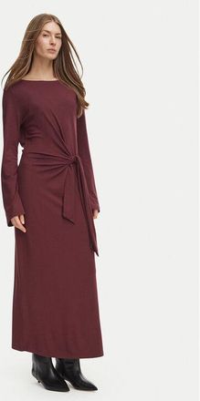 HUGO BOSS Kleid f&uuml;r den Alltag 50568970 Dunkelrot Regular Fit
