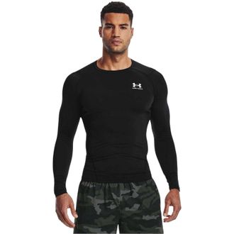 Under Armour Base Layer Oberteil f&uuml;r Herren, HeatGear (Schwarz)