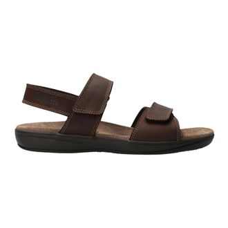 Mephisto Herrensandale aus dunkelbraunem Leder - - Shoes - Herren - Braun - 46 EU