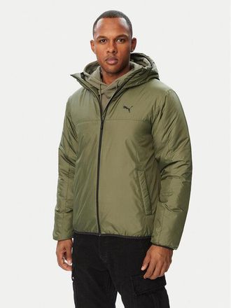 Puma &Uuml;bergangsjacke Ess 688296 Khakifarben Regular Fit