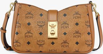MCM Tracy Schultertasche in Visetos