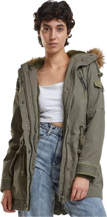 Brandit Women Emma Winterparka, Winterjacke Farbe: olive, Gr&ouml;&szlig;e: 3XL