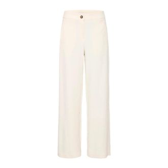 Ichi Birke Freewear Hose - - Trousers - Damen - Wei&szlig; - W30 L32