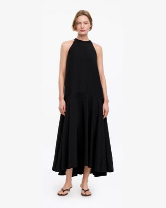 Arket Neckholder-Kleid -Schwarz