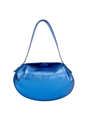 Felipa Handtasche Damen Laminat elektrisch blau