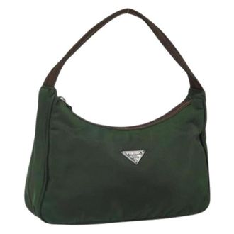 Prada Pre-owned Vintage Schultertasche - - Pre-owned - Damen - Gr&uuml;n - ONE SIZE