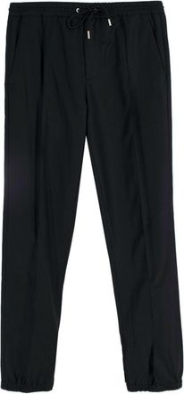 Dior Homme Black Virgin Wool Joggers Size S