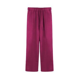 Generico Pantalon de surv&ecirc;tement pour femme dhiver pour femme avec cordon de serrage large, pantalon avec poches douces et confortables pour la course &agrave; pied, 