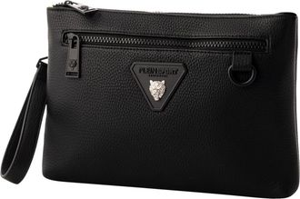 Plein Sport Bhgytec Unisex Clutch Nevada Handtasche, Black