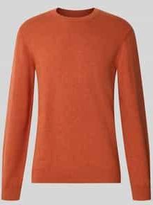 Mc Neal Strickpullover aus Baumwoll-Kaschmir-Mix mit Rundhalsausschnitt