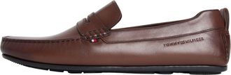 Tommy Hilfiger Herren Core Hilfiger Leather Driver Fm0fm05790 Fahrerschuhe, Brown (Dark Mocha), 45.5 EU