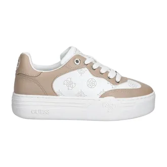 Guess Femme, Chaussures, Blanc, Taille: 40 EU Baskets Plateforme Swole3
