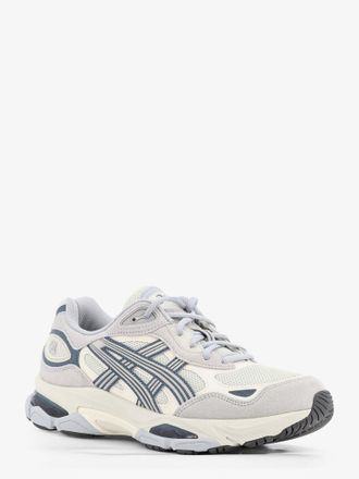 Asics Mens Sneakers Gel-Nyc 2.0 Mesh-Suede Grey Mesh-Suede-Rubber Trainers Mesh/suede/rubber