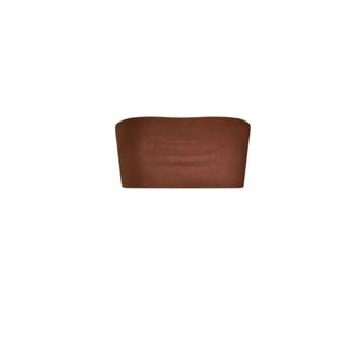 Hanne Bloch Stardust Bandeau Top - - Tops - Damen - Braun - L