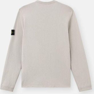 Stone Island Crewneck Knit Sweatshirt - Grey