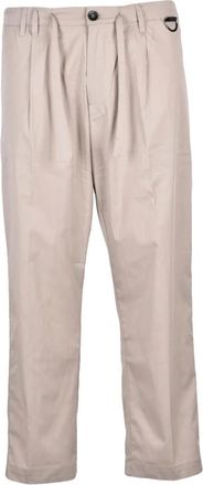 Officina36 Homme, Pantalons, Beige, Taille: XL Chinos