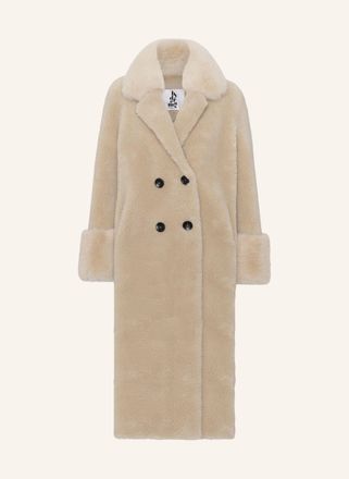 Americandreams Americandreams Wool Coat Long Fiona beige