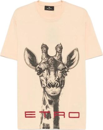 Etro Femme, Tops, Beige, Taille: 40 FR T-shirt